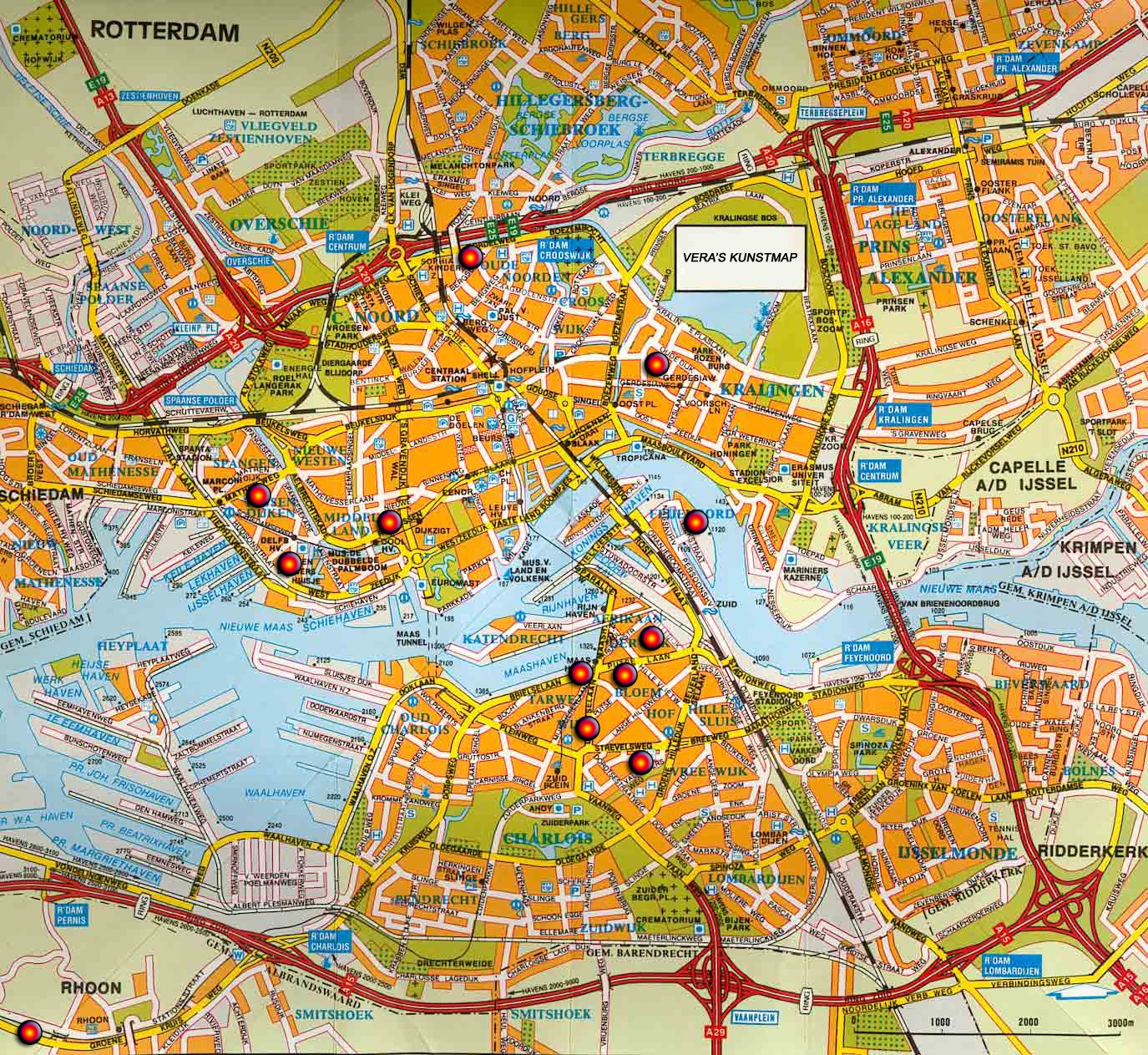 Rotterdam Kaart Plattegrond - Bank2home.com